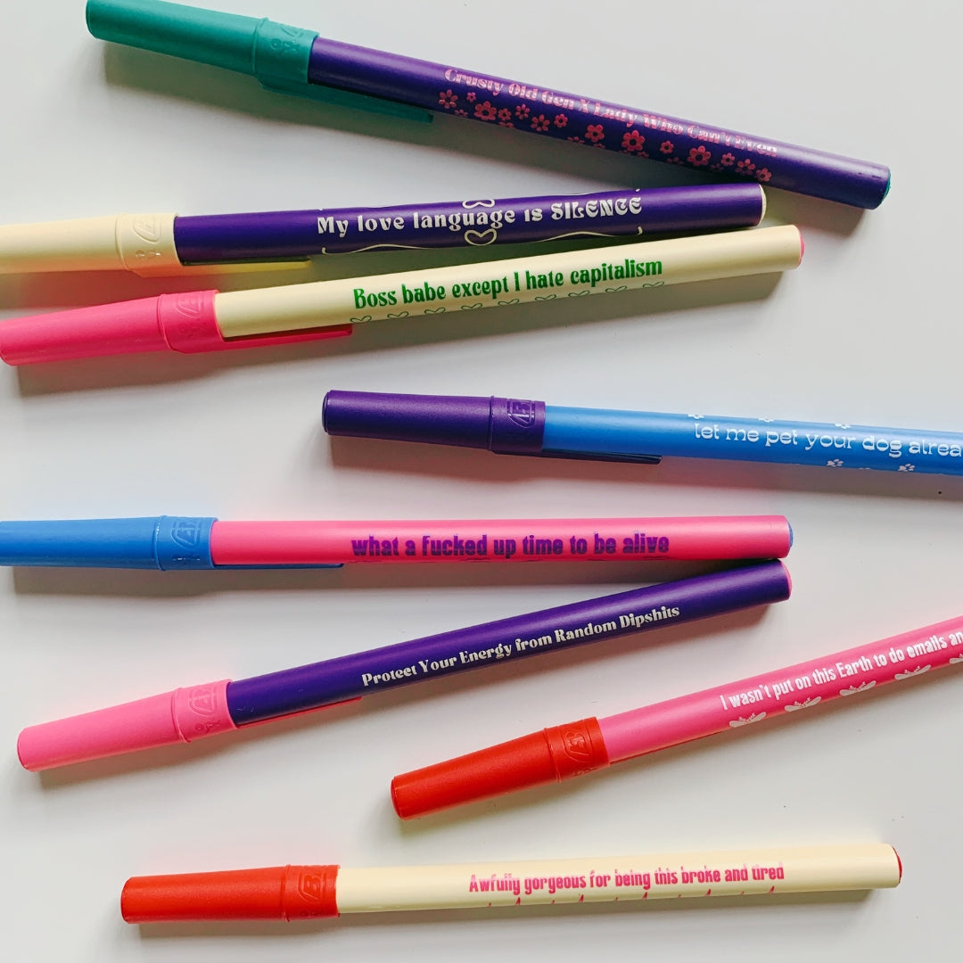 Novelty Ballpoint Pens – Odd Nodd Art Supply